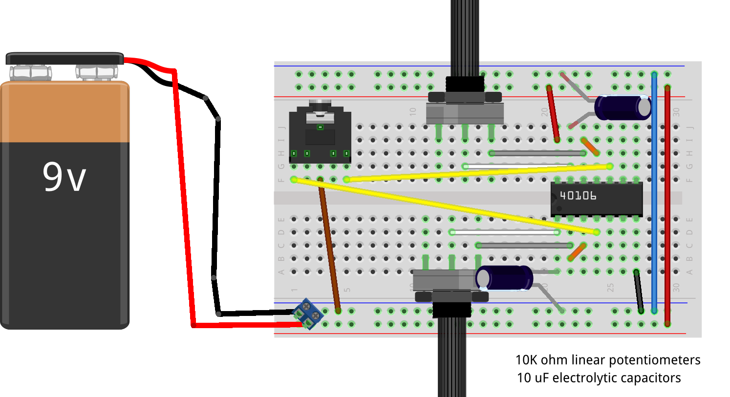 Sums of Squares Breadboard Synth | Musical Circuits